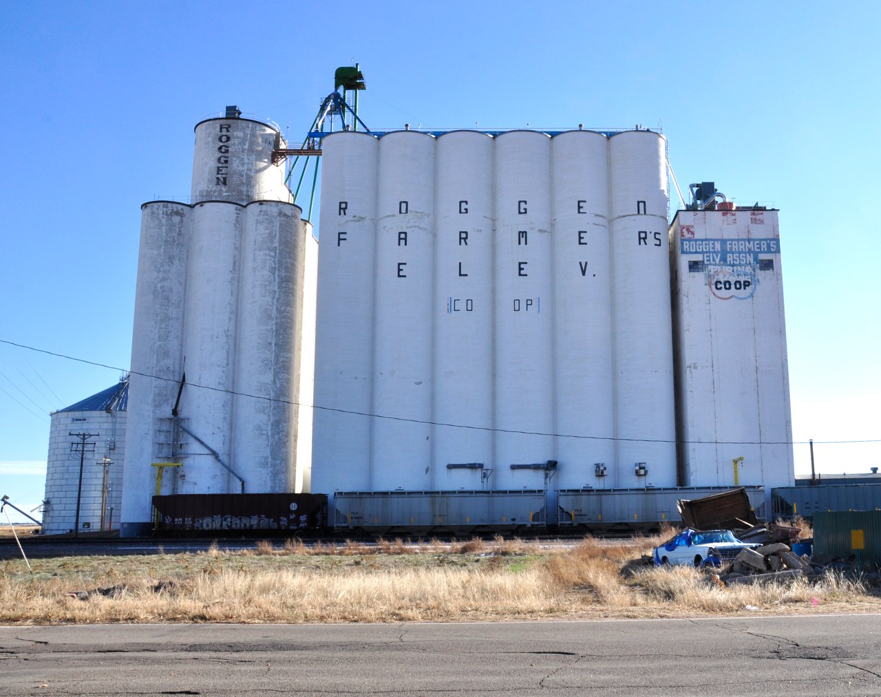 Roggen Colorado « Our Grandfathers' Grain Elevators